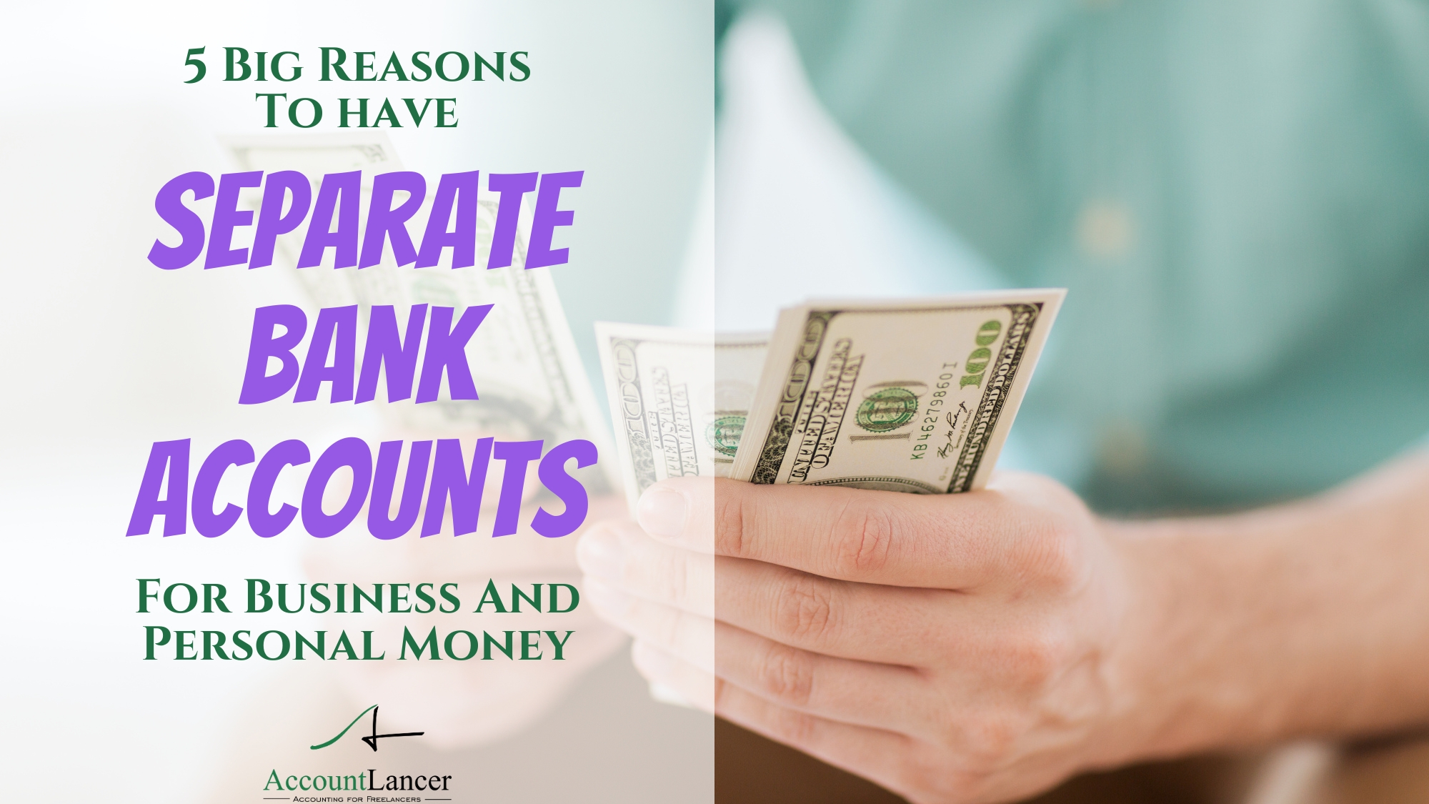 5 Big Reasons To Have Separate Bank Accounts For Business And Personal ...